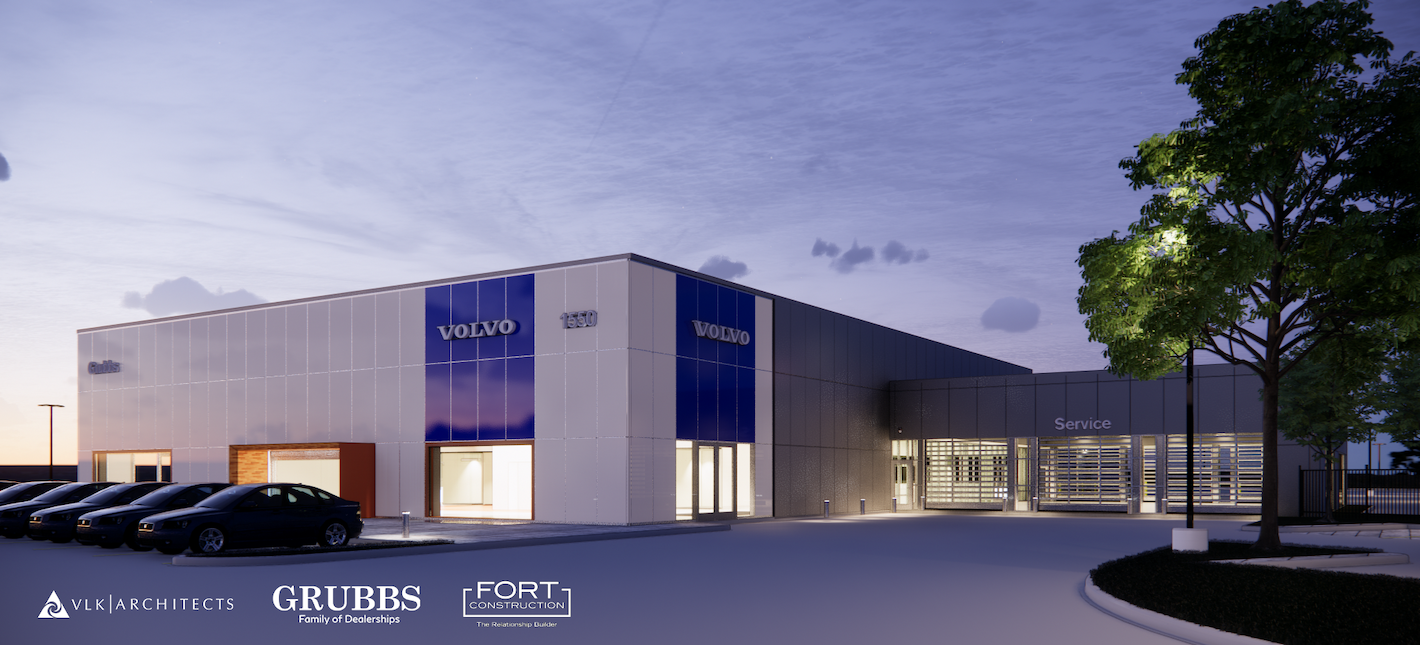 Grubbs Volvo is Underway - Fort Construction